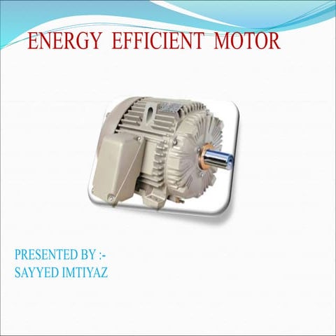 Efficiency Of A DC Machine And Condition For Maximum Efficiency | PPTX