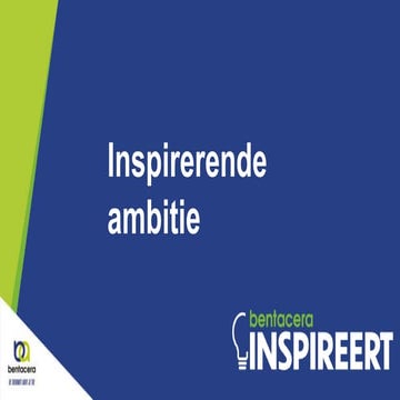 Een inspirerende ambitie als hefboom voor succes!.pptx
