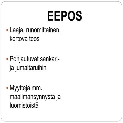 Eepos | PPT