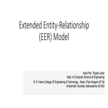 EER MODEL | PPTX