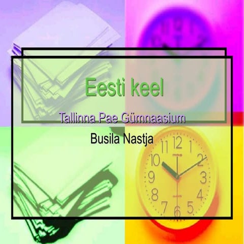 Eesti keel | PPT