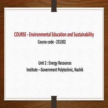 Ees Unit 2 Ppt Pdfndjdnskkakdjdjdjzkskkfjfkd Pdf