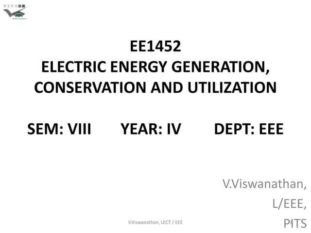 Power system transients (IV-EEE) | PPTX
