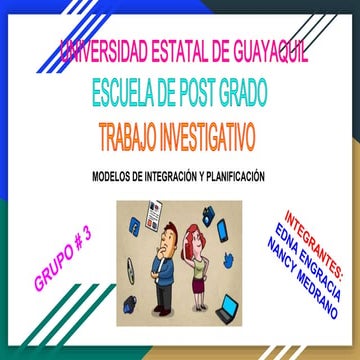 Modelos de integracion Curricular | PPTX