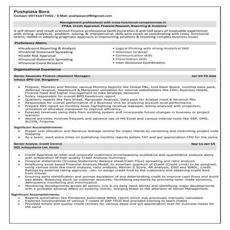 Pushplata Bora-Resume | PDF