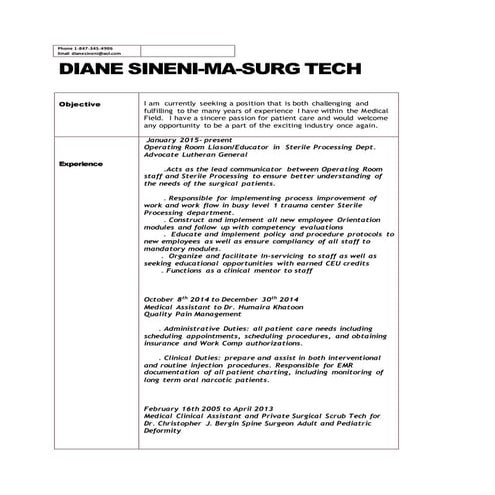Diane's Resume | DOCX