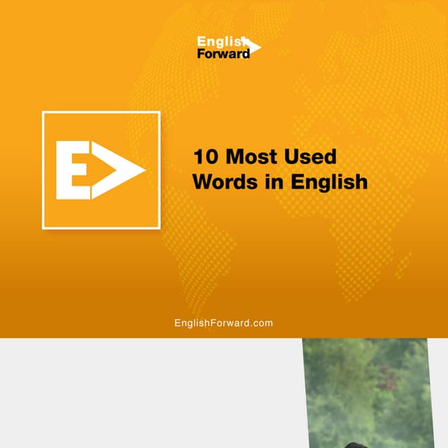 10 Most Used Words in English | PDF