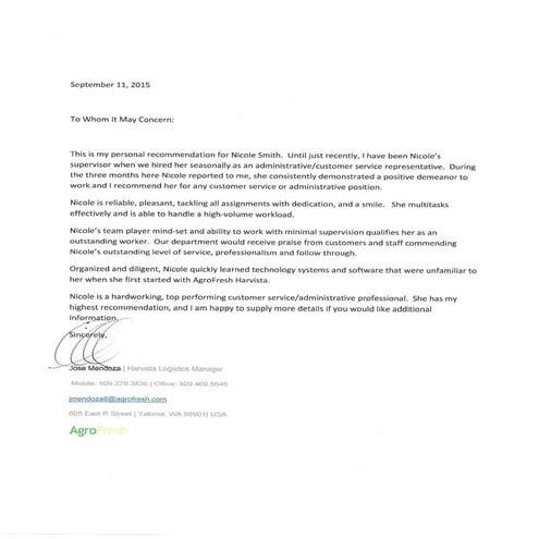 2. Fidelity Title Letter of Rec | PDF