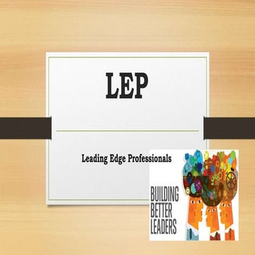 LEP Powerpoint (1) | PPT