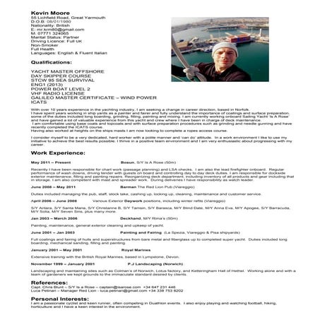 Neil CV 2 | DOC