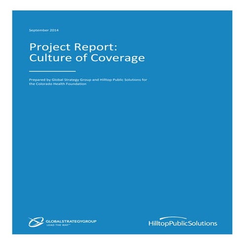 Culture of Coverage Report F09.30.14 (1) | PDF