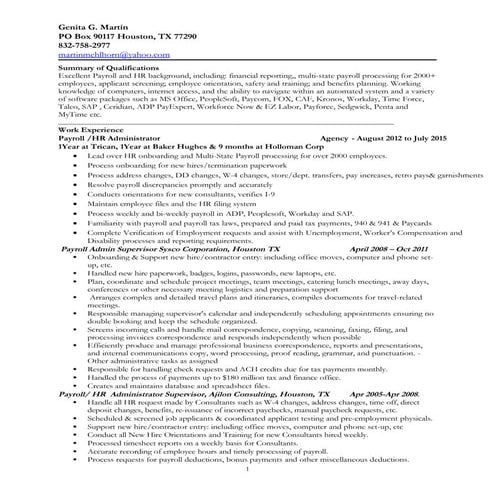 Bertha Johnson Resume | DOC