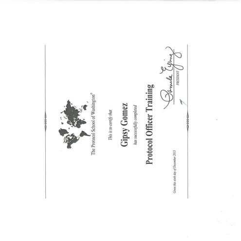 PROTOCOL OFFICER TRAINING | PDF