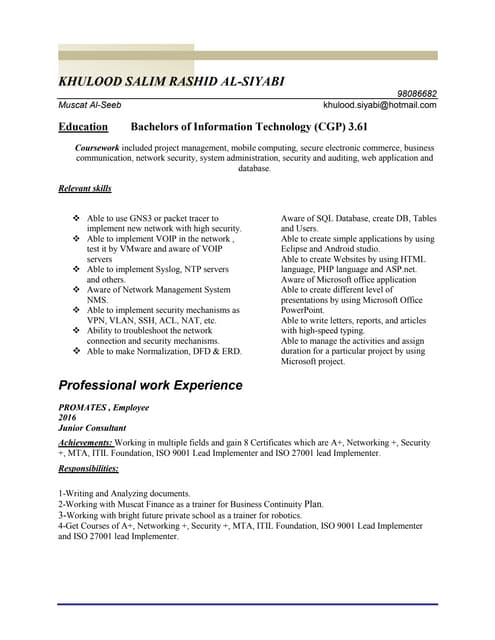 Christopher Howat Resume | PDF