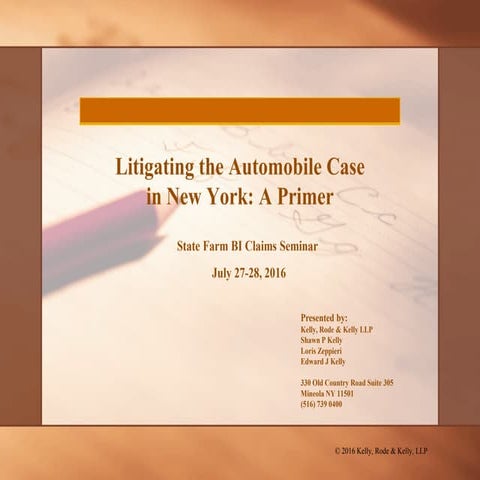 Kelly Rode - State Farm Presentation | PDF