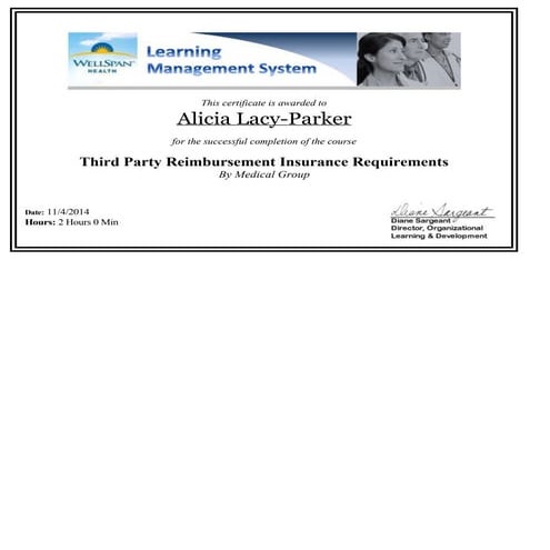 LM ALS Certificate 150330 | PDF