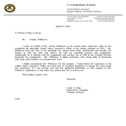 USAO Letter of Recommendation (3) | DOCX