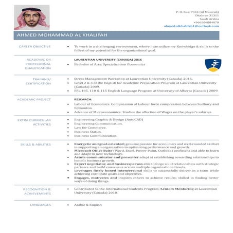 Hammad Resume (H&S) | DOC