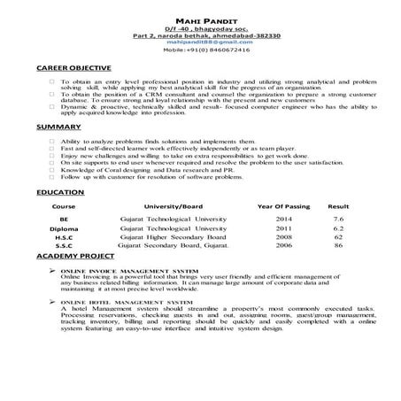 sandhya resume Updated 1 | DOCX