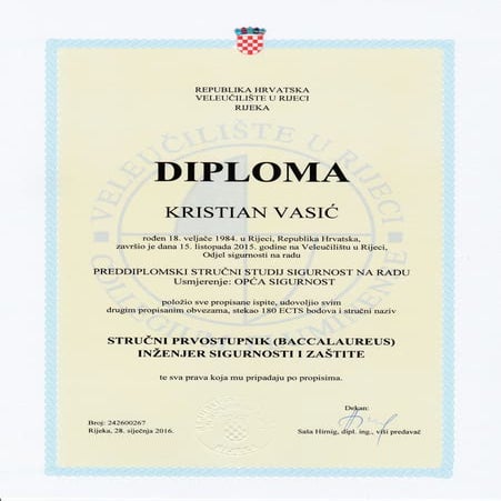 Bachelor Diploma | PDF