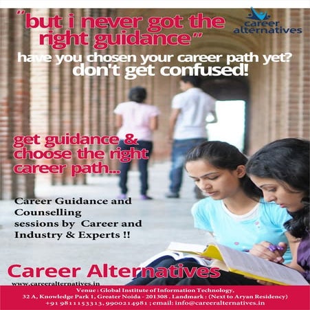Career Guidance NCR Poster Five | PDF
