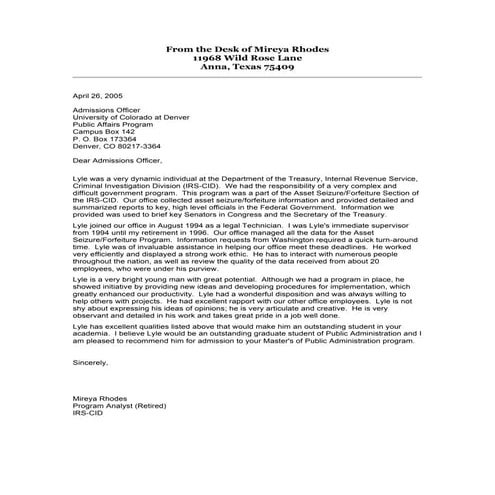 Recommendation Letter for Joseph Pirrone_RAV | PDF