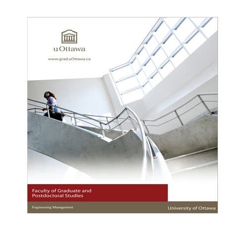 Engineering Management Program Description | PDF