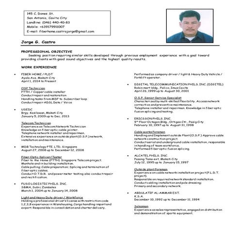 Jorge Resume | DOCX