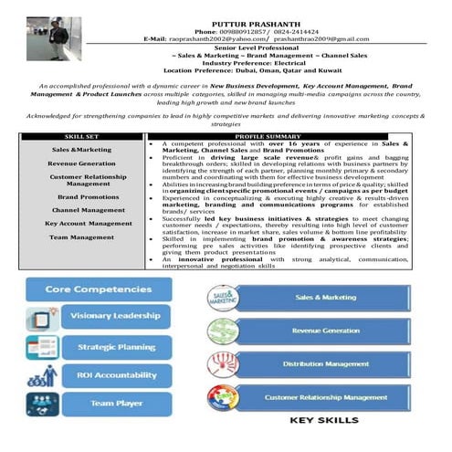 Prashanth Resume Modified - New.docx-Final | PDF