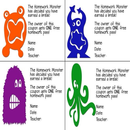 Homework Monster | PPT