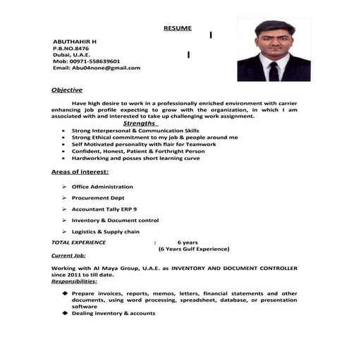 Umair Resume | DOC