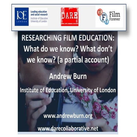 Key Critical Approaches on Film Literacy | PDF