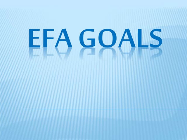 EDUCATION FOR ALL | PPTX