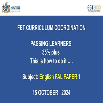 Welcome to igcse english | PPTX