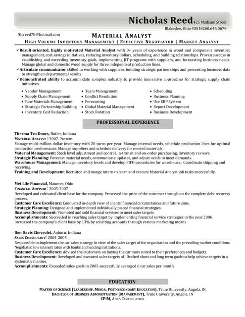 Robert Garwood resume November 2016 | PDF