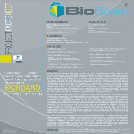 FactSheet-Bioboard | PDF