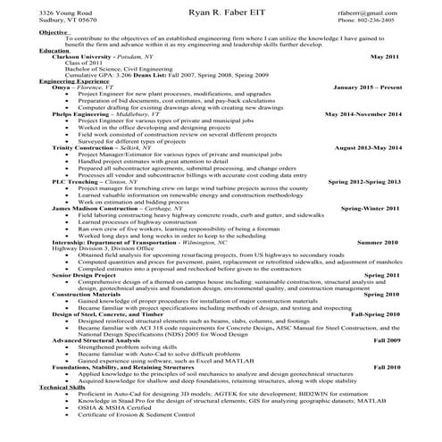 Ryan_Faber_Resume 2015 | DOC