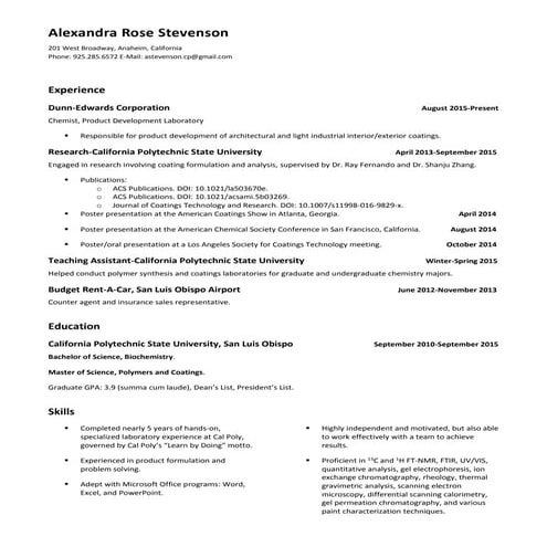 Resume_ARS | PDF