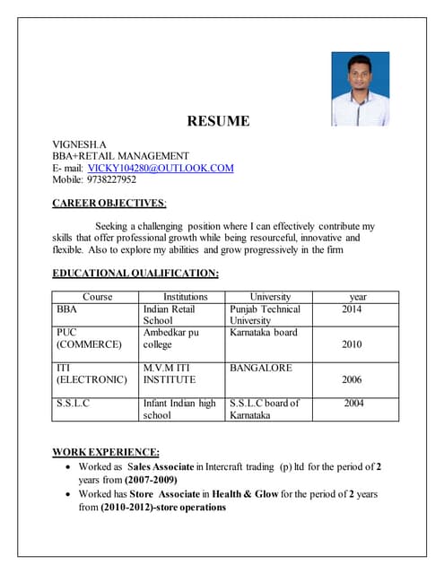 Ambily Biodata.................. | DOCX | Business | Business and Finance