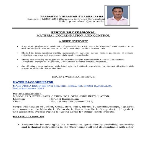 Subrahmanyam CV | DOC