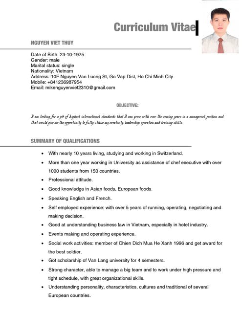 Tran Thi Phuong Thanh Resume | PDF | Marketing and Advertising | Business