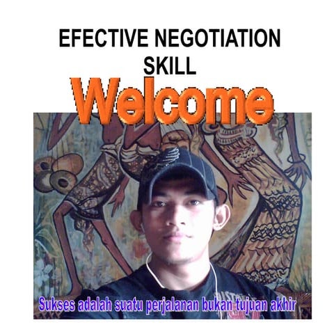Efective Negotiation Skill | PPT