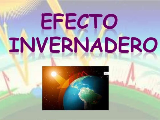 El efecto invernadero | PDF