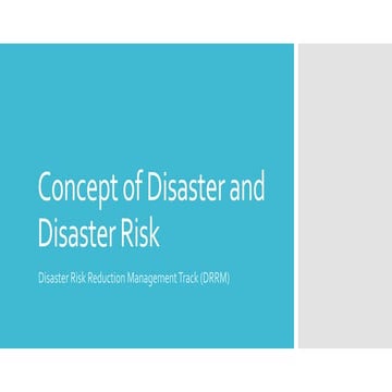 Basic Concept of Disaster and Disaster Risk.pptx
