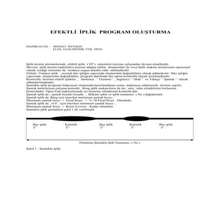 Efekt program olusturma | PDF