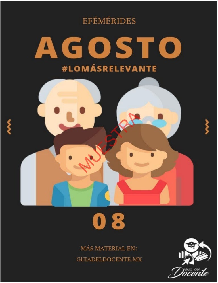Efemérides de Agosto de México