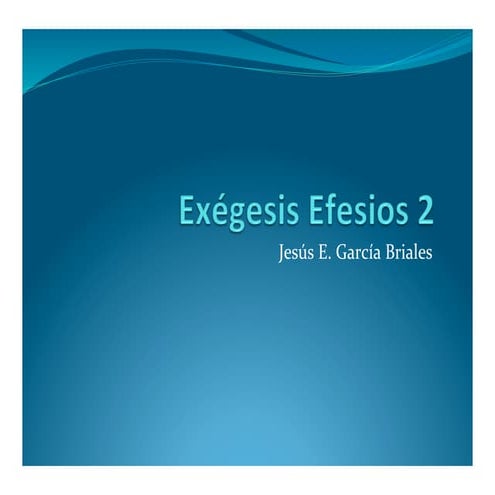Efesios 2 | PDF