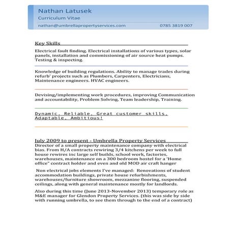 Nathan Latusekpublic cv | PDF