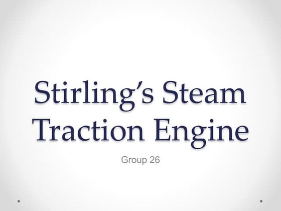 Stirling Engine Project | PDF