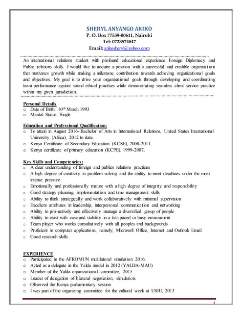 Linda Stevenson CV_January 2017 | PDF